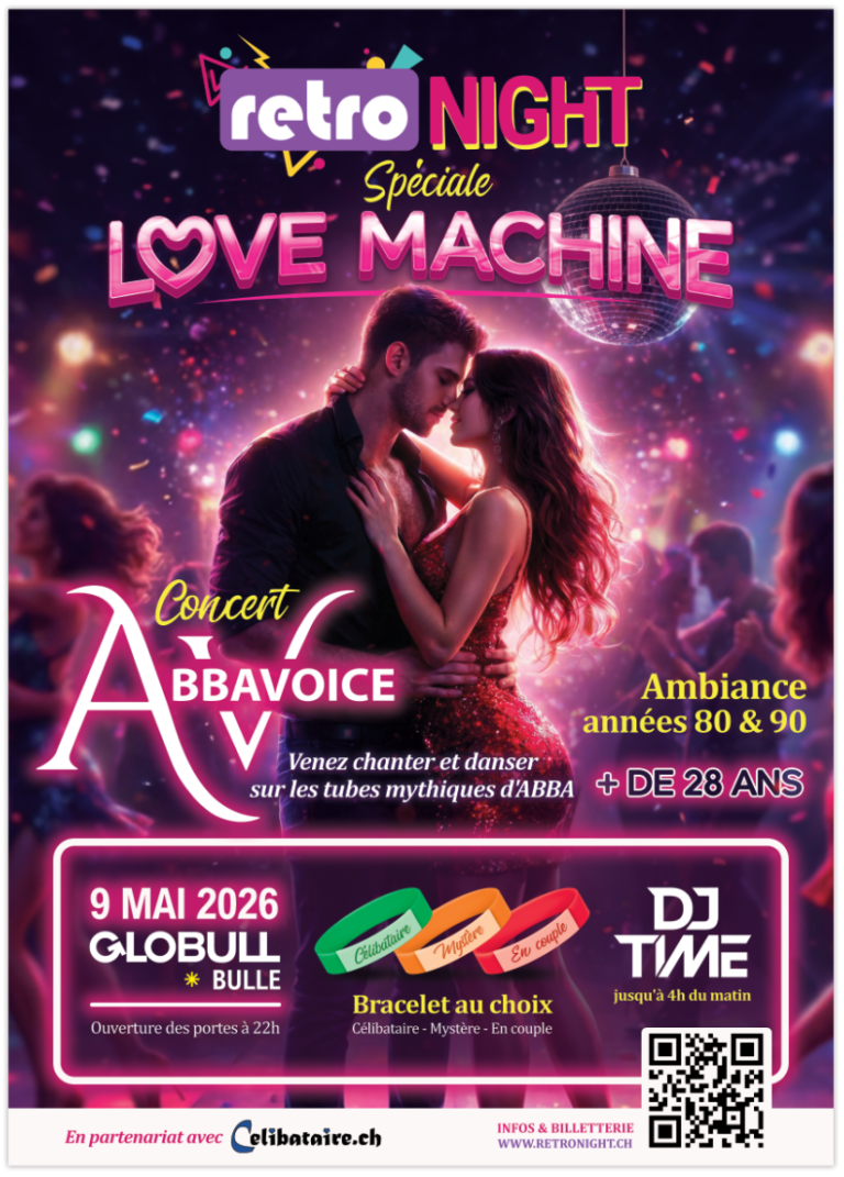Retro Night - Les soirées des années 80 & 90 à Bulle - Retro Night